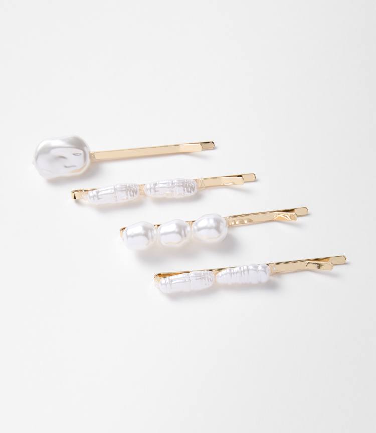 Pearlized Bobby Pin Set